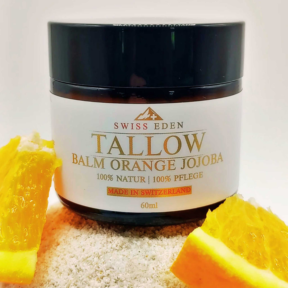Schweizer Tallow Balm - Limitierte Pflege mit Orangenduft und Jojoba v ...